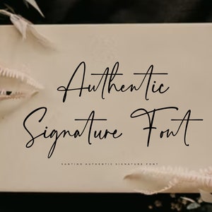 Handwritten Font, Signature Font, Script Font, Wedding Font, Digital ...