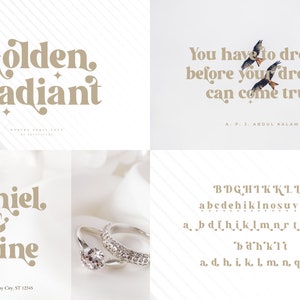 Modern Font Bundle Wedding Fonts Cricut Fonts Procreate - Etsy Canada