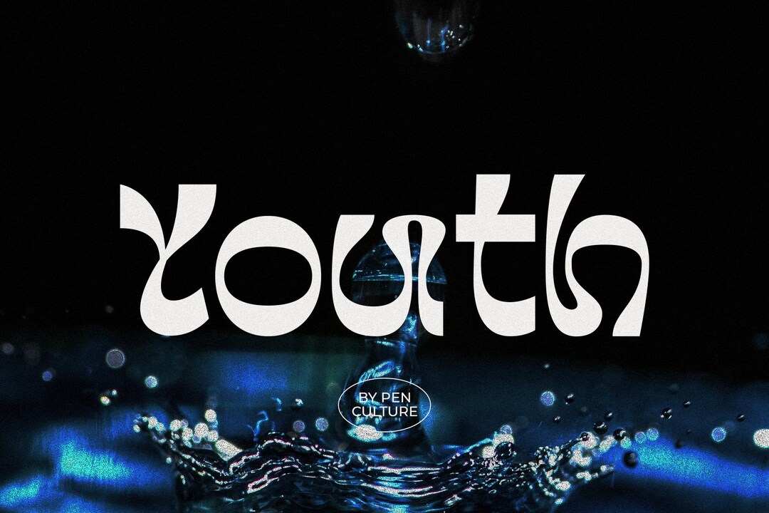 Youth Font - Display Font, Branding Font, Logo Font, Canva Font ...