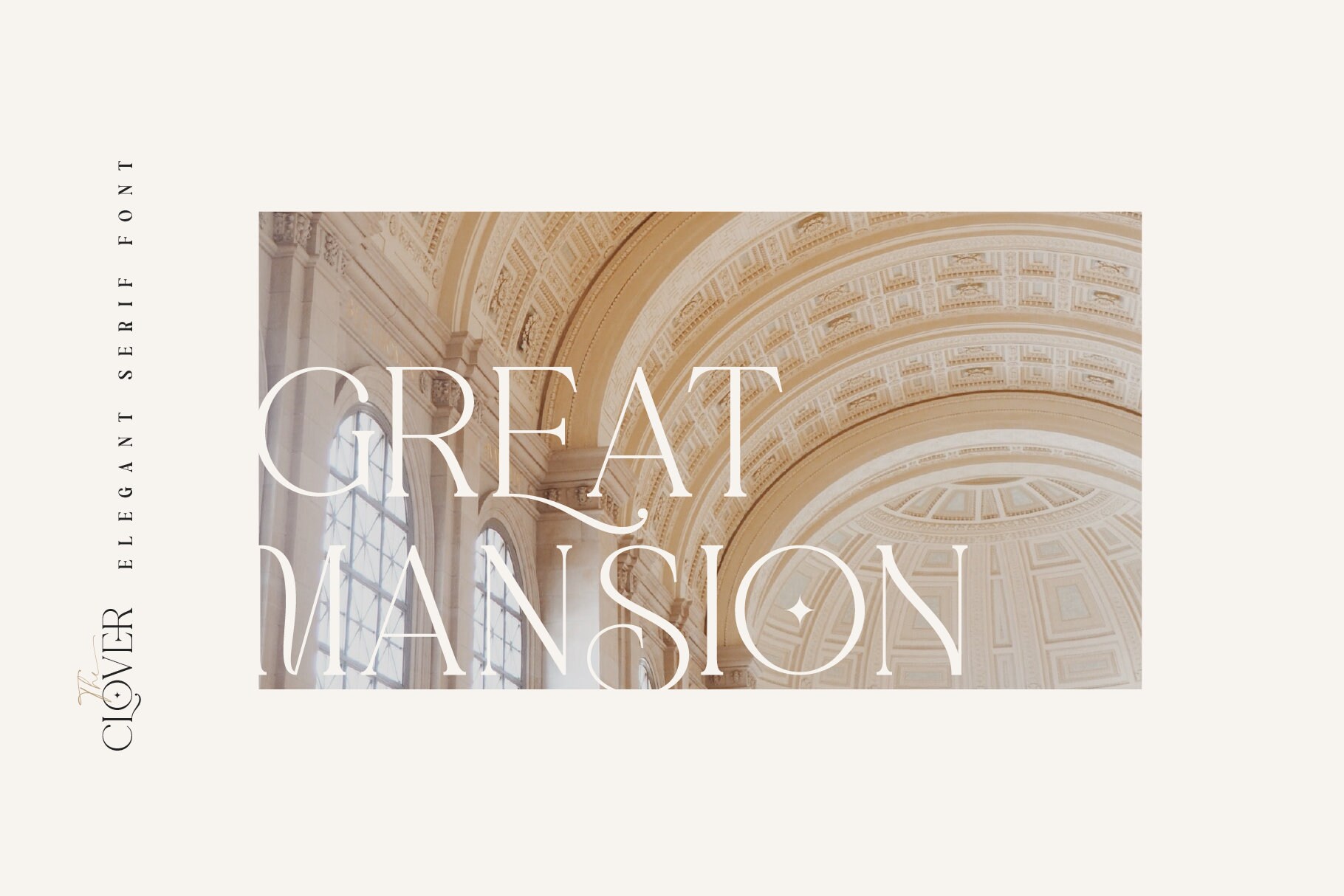 The Clover Calligraphy Fonts Serif Fonts Wedding Fonts - Etsy