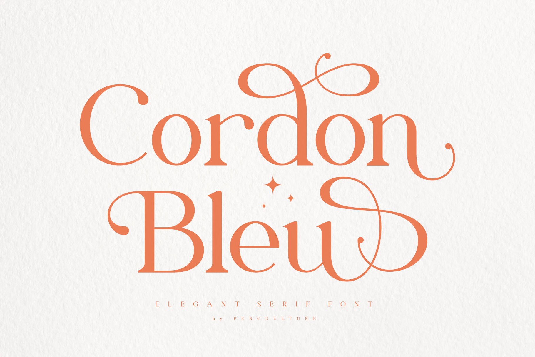 Cordon Bleu Font Modern Serif Font Branding Font Logo - Etsy