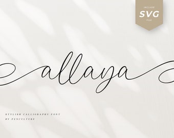 Brilliant Font Handwritten Script Font, Canva Fonts, Fonts for Cricut ...