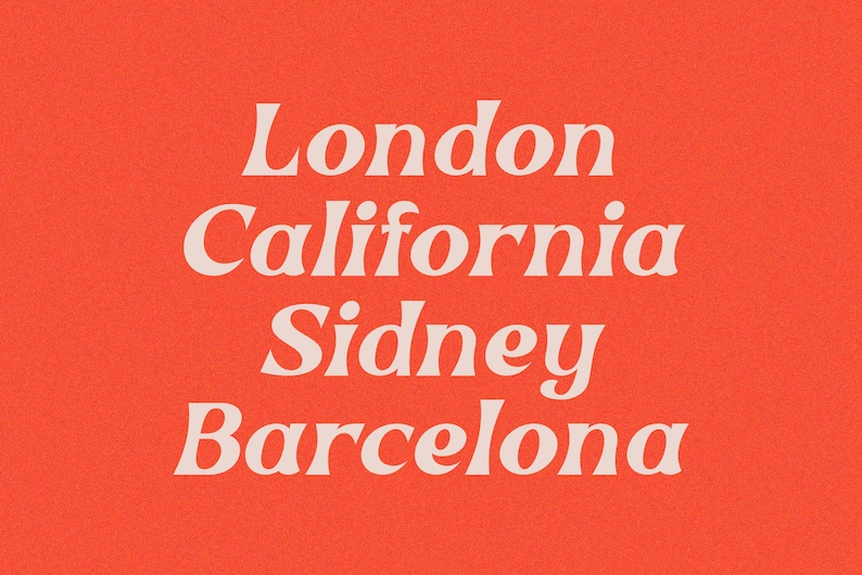 Orange Beachy - Retro Fonts, Cricut Fonts, Logo Fonts, Canva Fonts ...
