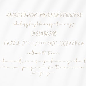 Modern Calligraphy Font, Handwritten Font, Wedding Font, Script Font ...