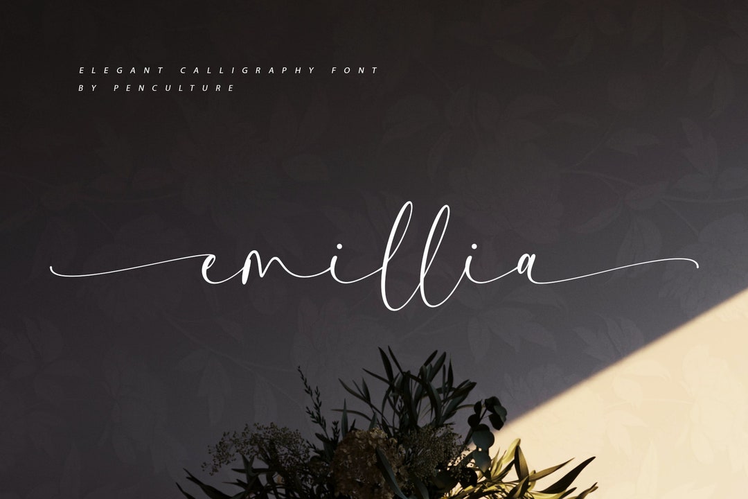 Modern Calligraphy Font, Script Font, Wedding Font, Handwritten Font ...