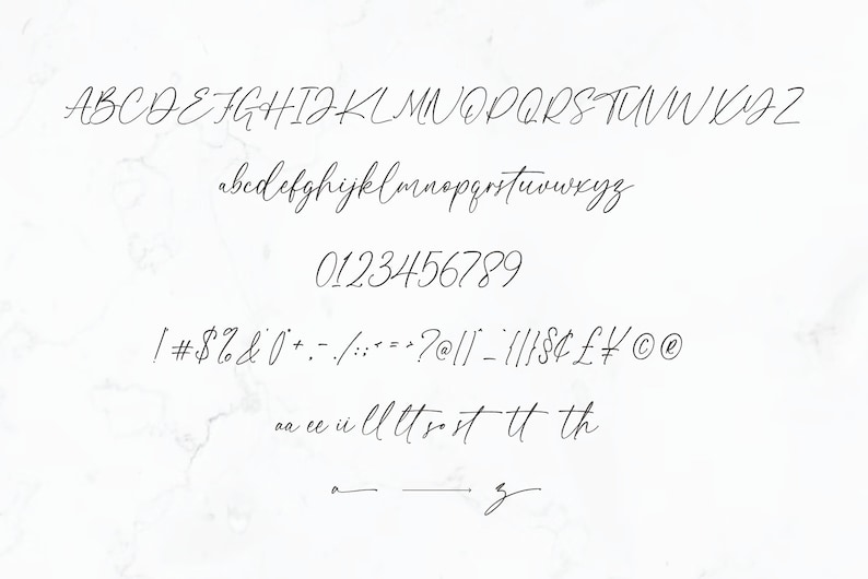 Modern Calligraphy Font Handwritten Font Script Font - Etsy