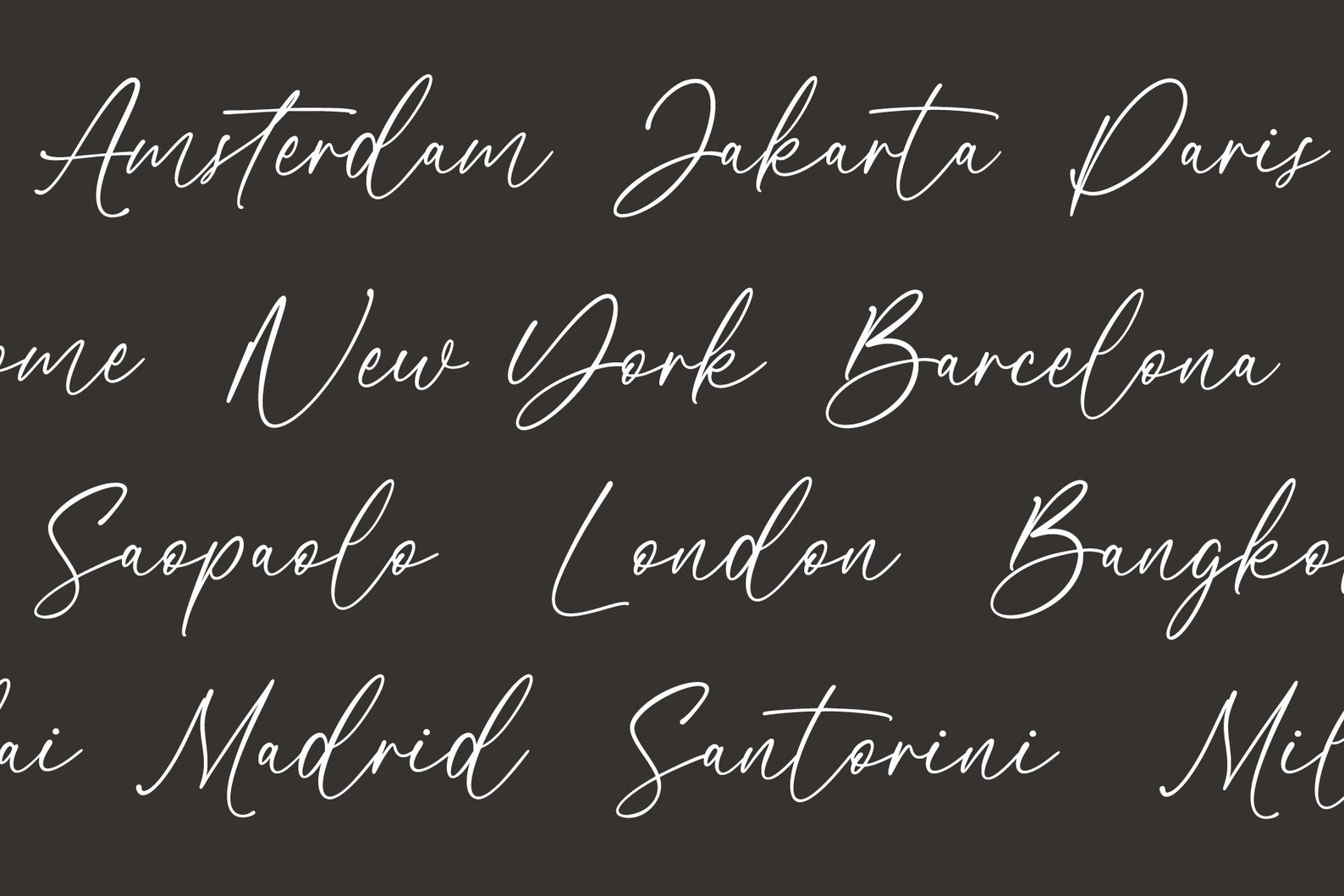 Modern Calligraphy Font Handwritten Font Script Font - Etsy
