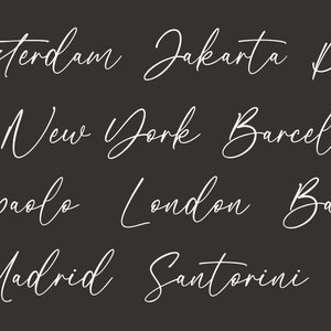 Modern Calligraphy Font, Handwritten Font, Script Font, Wedding Font ...