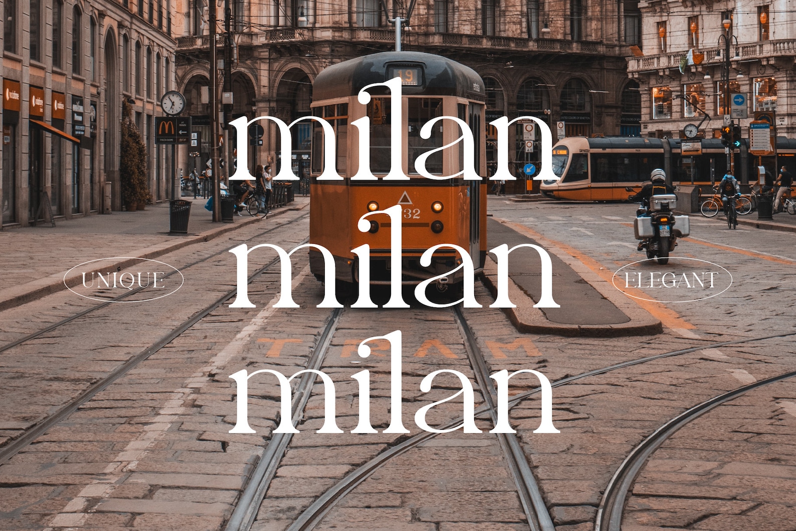 Matcha Font - Modern Serif Font, Branding Font, Logo Font, Ligature ...