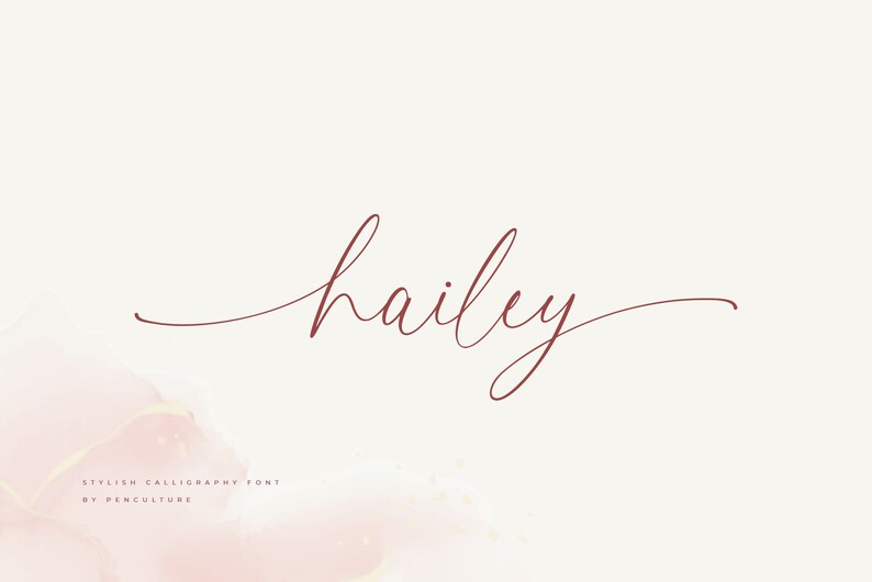 Modern Calligraphy Font Wedding Font Handwritten Font - Etsy