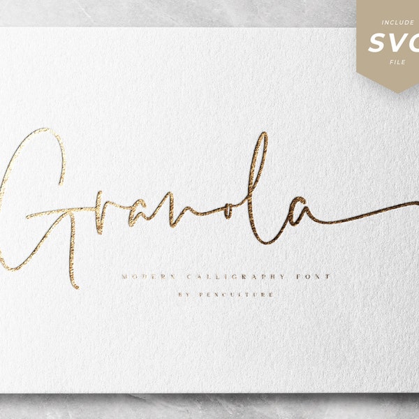 Handwritten Font for Wedding Invitations - Etsy