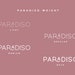 Paradiso Modern Sans Serif Font Branding Font Logo Font - Etsy