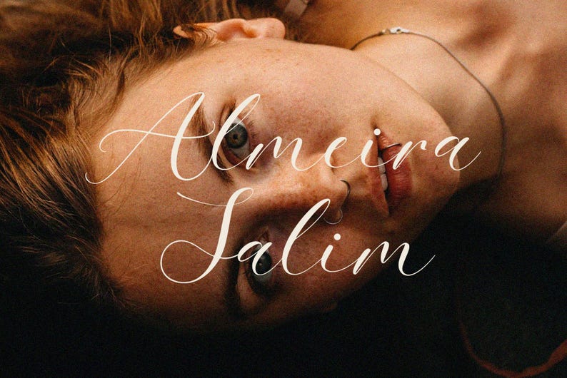 Calligraphy Font, Script Font, Wedding Font, Modern Font, Handwritten ...
