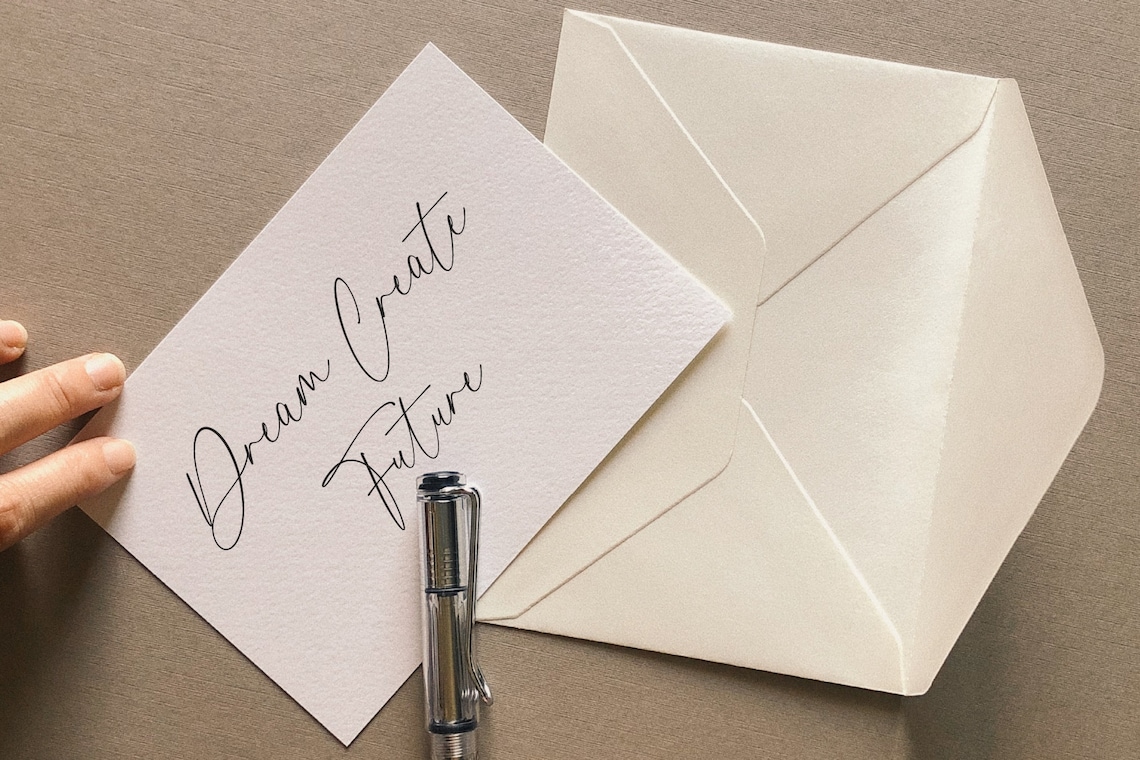 Modern Calligraphy Font Wedding Font Handwritten Font - Etsy