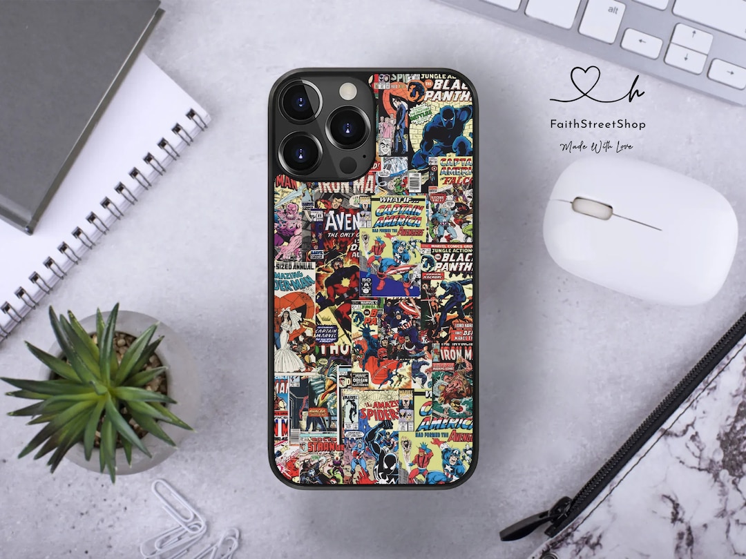 Marvel Comics Customphone Case Iphone 14 Pro Max Iphone 14 - Etsy UK