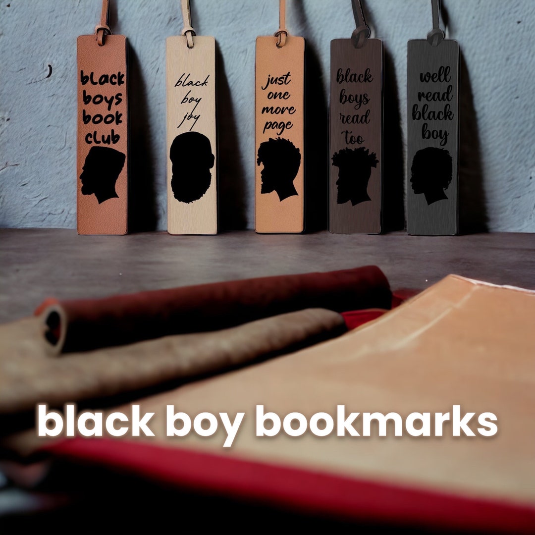 Personalized Leather Bookmarks, Black Boys Book Club, Mens Conference ...
