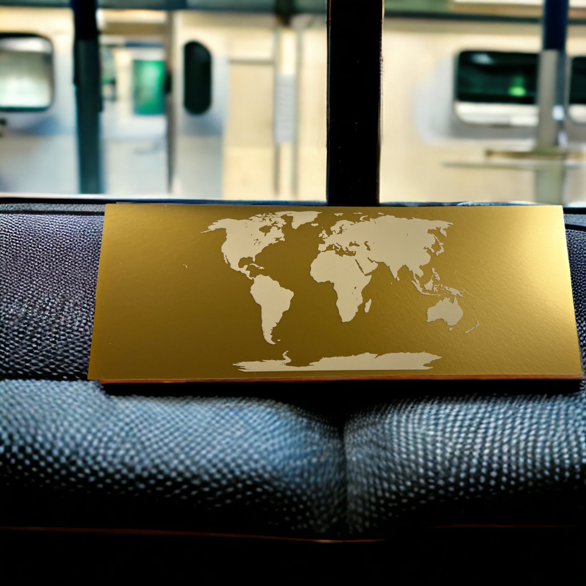 Luxury Golden Train Ticket Boarding Pass, Surprise Trip, Boarding ...