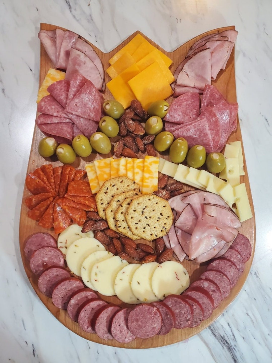 Tulip Shaped Dutch Inspired Charcuterie Board - Etsy