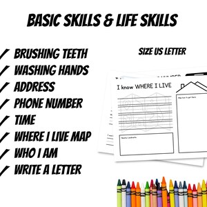 Printable Life Skills Teaching Resources: Worksheets, Activities & More ...