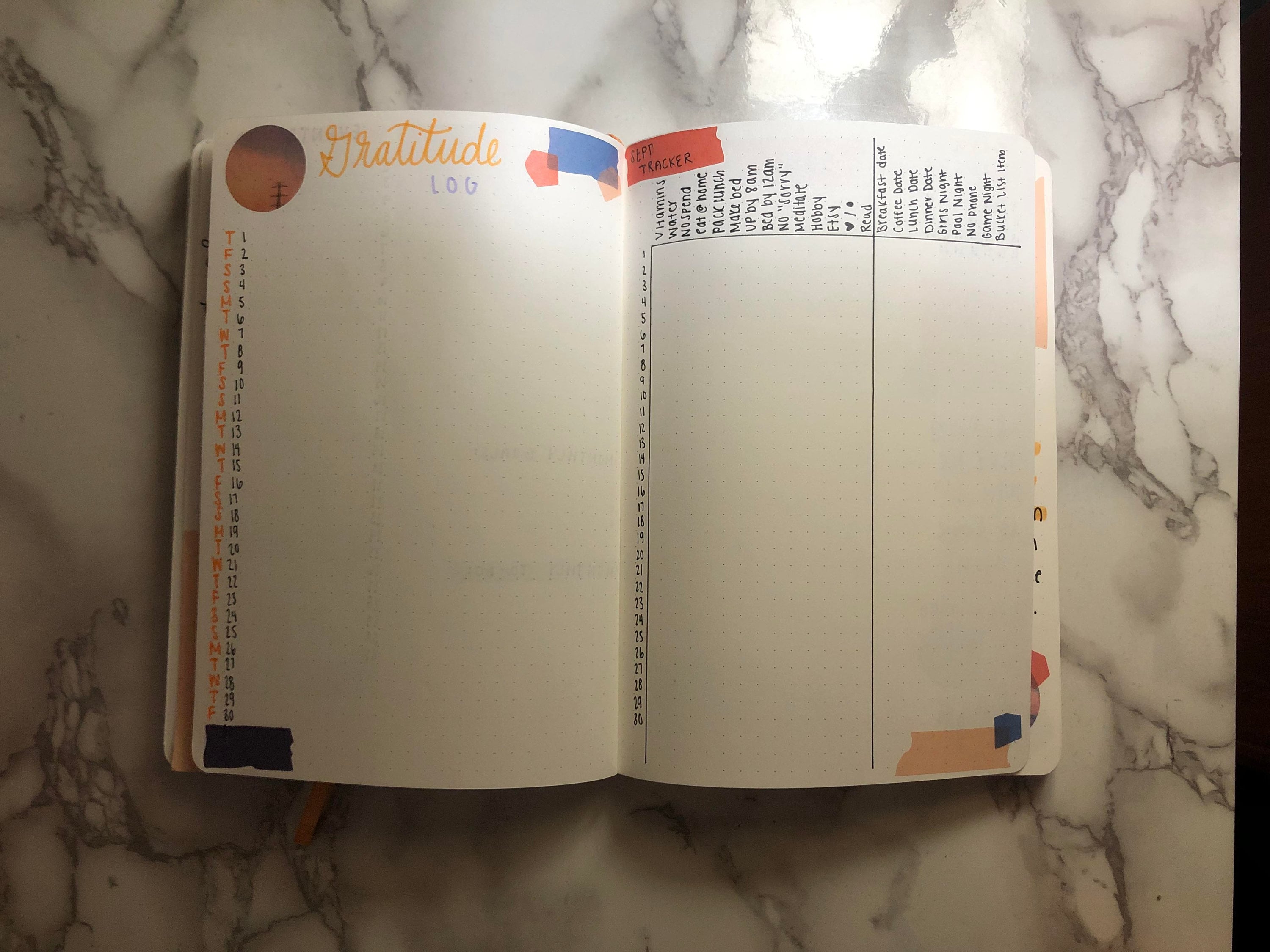 Pre Made Custom Bullet Journal - Etsy