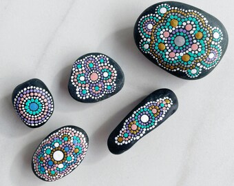 Painted Rock Magnets - Etsy