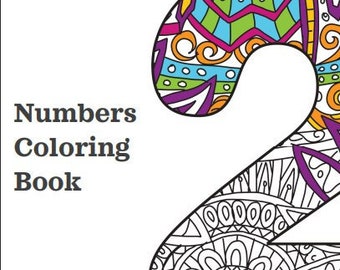 Color & Count: A Fun Numbers Coloring Book for Kids! - Etsy