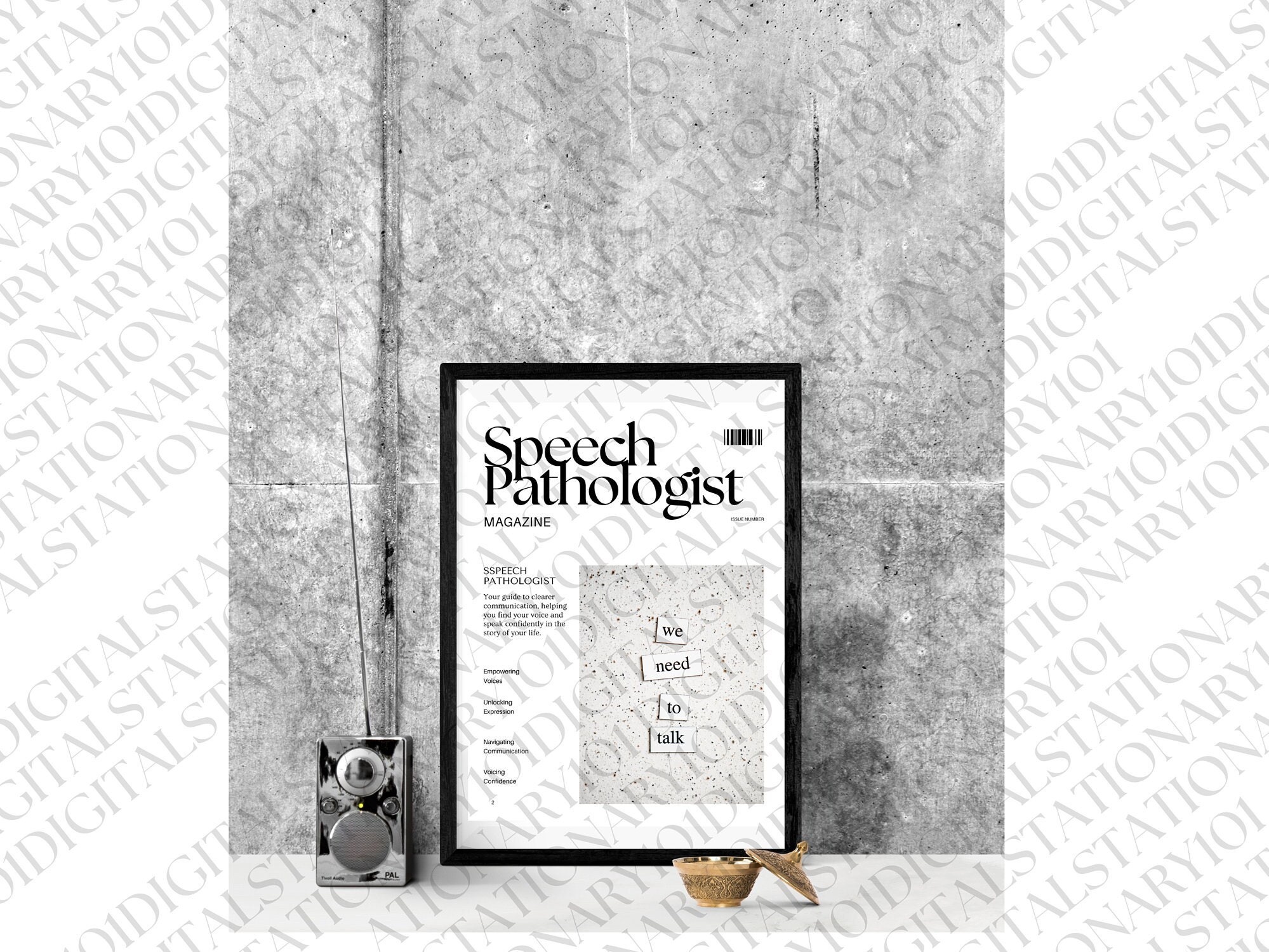 6 Speech Therapy Room Posters SLP Decor Language Pathologist Prints Art ...