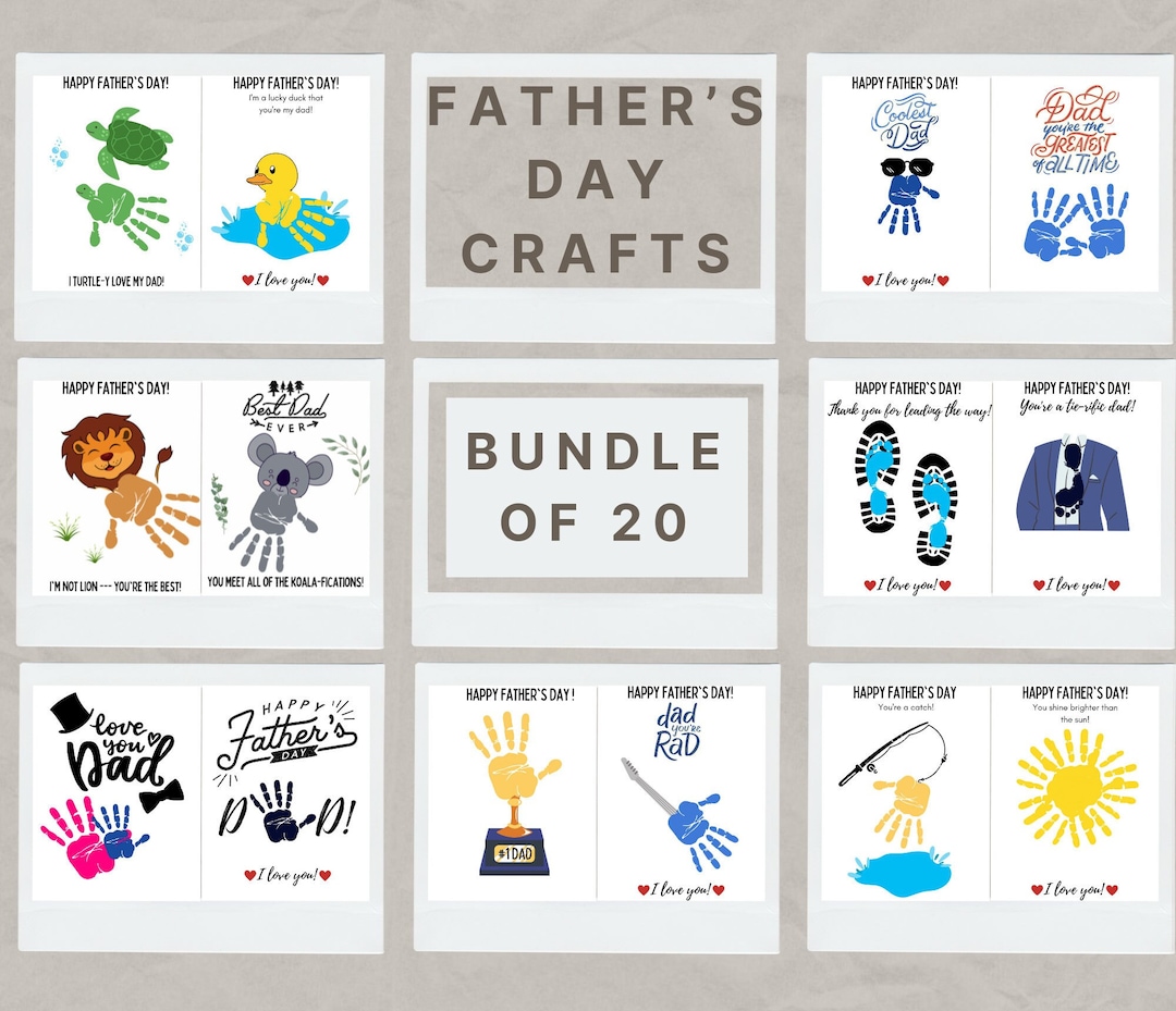Fathers Day Handprint Crafts, Father's Day Craft, Father's Day Gift ...