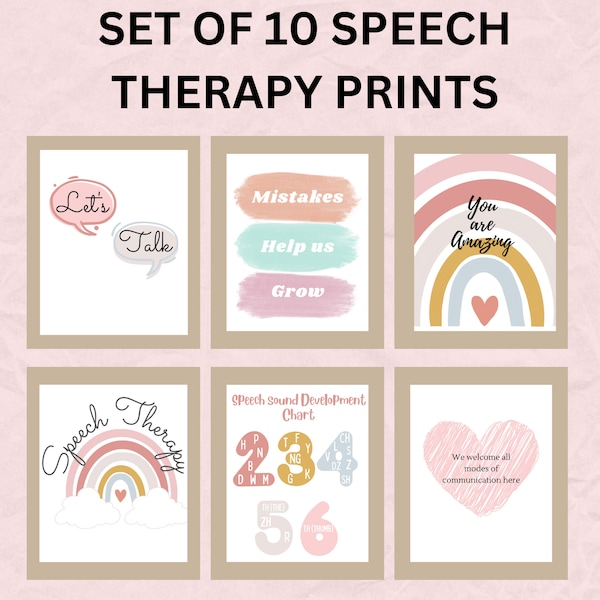 Slp Posters Printable - Etsy