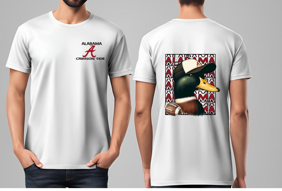 Alabama Mallard PNG, Crimson Tide, Sports, Football PNG, Sublimation ...
