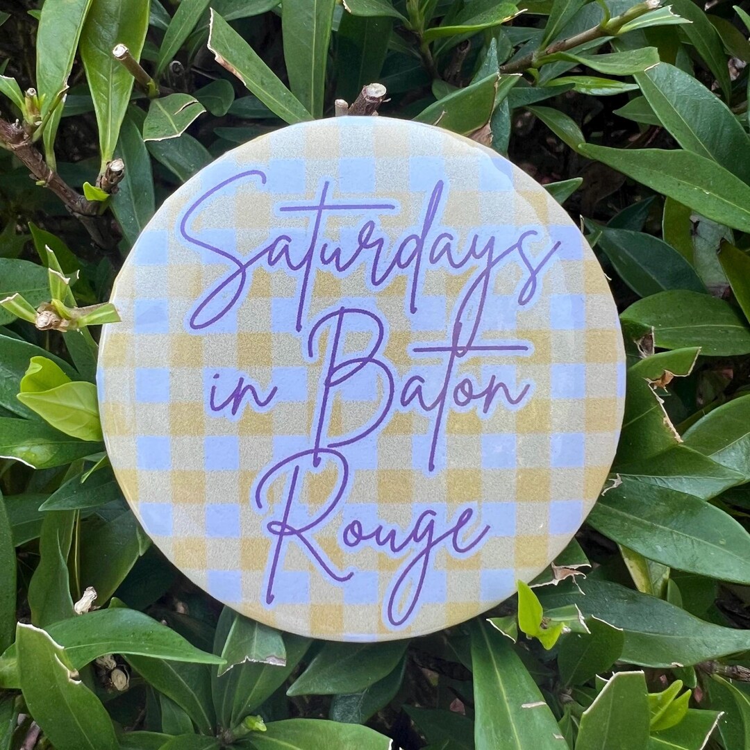 Tigers Gameday Button, Game Day Button, Tigers Button, Geaux Button, Go ...