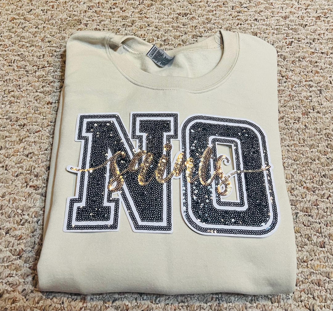 Saints Sequin Patch Sweatshirt, Game Day, Saints Sweatshirt,go Saints ...
