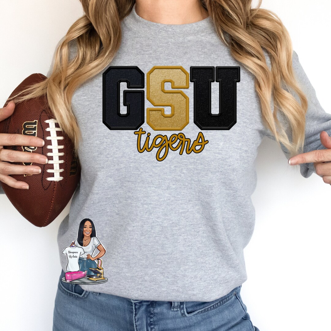 GSU Tigers Sweatshirt, Tigers Shirt, Grambling Shirt, Go Tigers, GSU ...