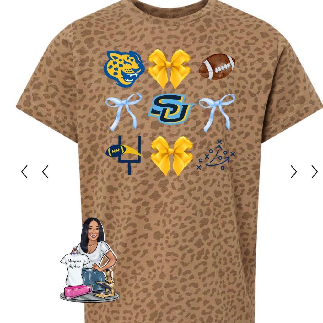 Southern Jaguars, SU Shirt, Jaguar Shirt, Jaguar Mascot Shirt, Southern ...