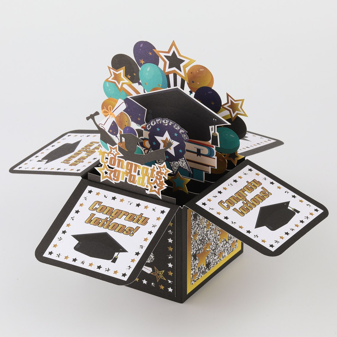 Make Their Graduation Day Special With 3D Pop-up Cards & Custom Note ...