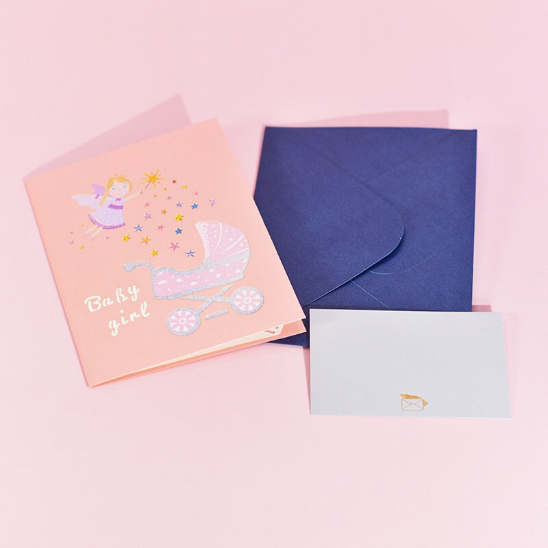 3D Little Angel Pop up Baby Shower Card - Etsy