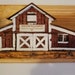 Red Barn Western Home Decor Keychain Holder Wall Plaque for - Etsy