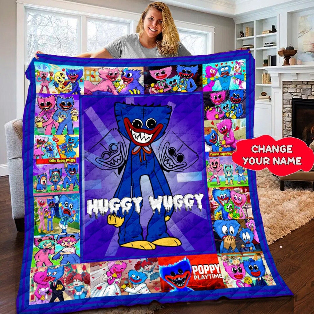 Custom Poppy Playtime Quilt Blanket Poppy Playtime Bedding - Etsy