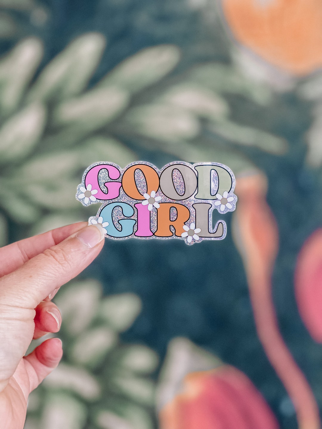 Good Girl Sticker | Good Girl | Bookish Sticker | Bookworm Sticker ...