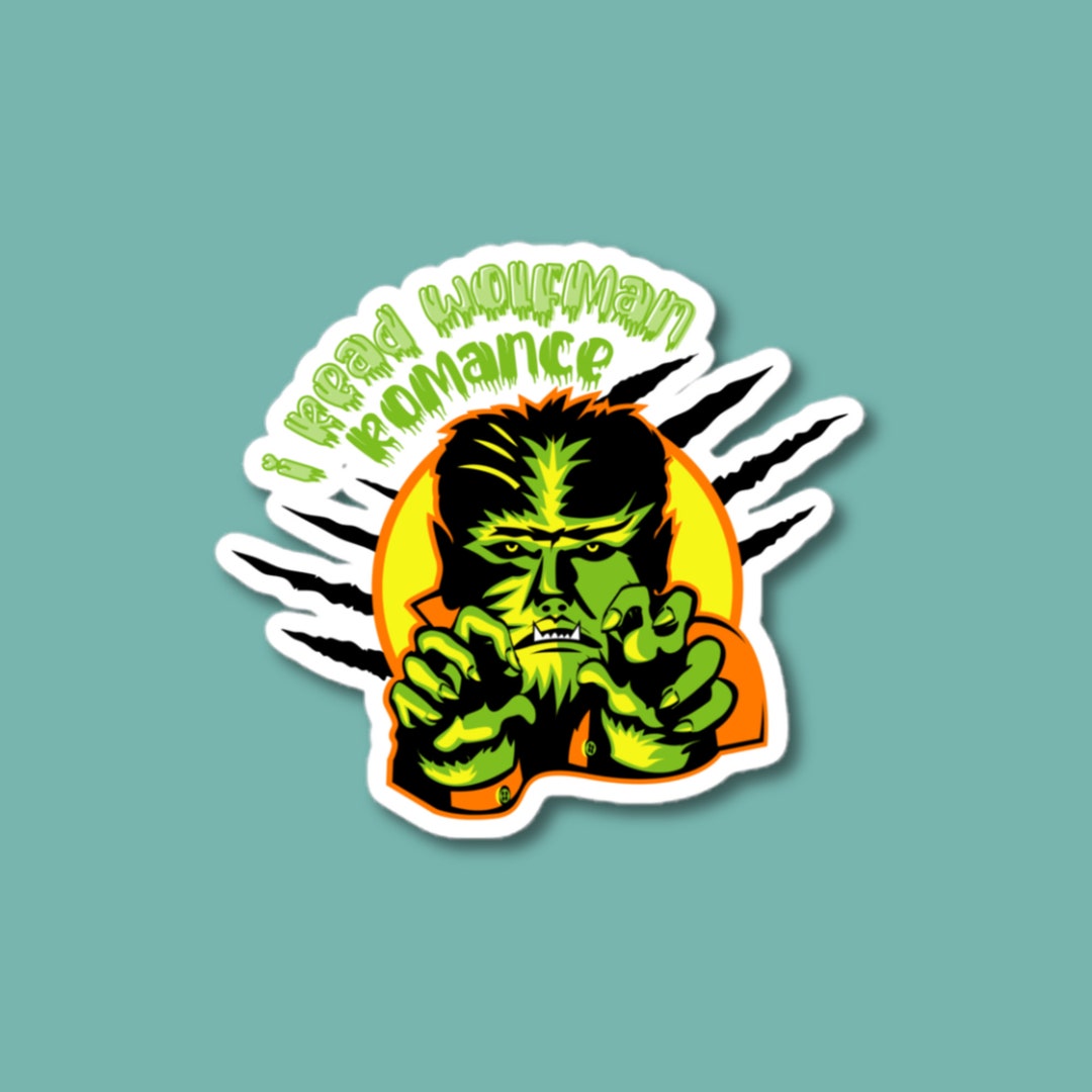 Werewolf Sticker Monster Romance Sticker Smut Reader - Etsy