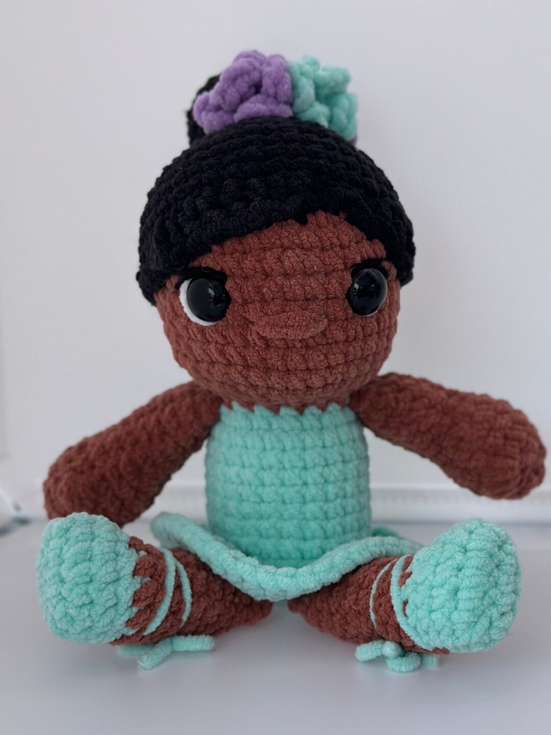 Handmade Crocheted Ballerina Plushie | Soft Premium Yarn | Ballet Doll ...