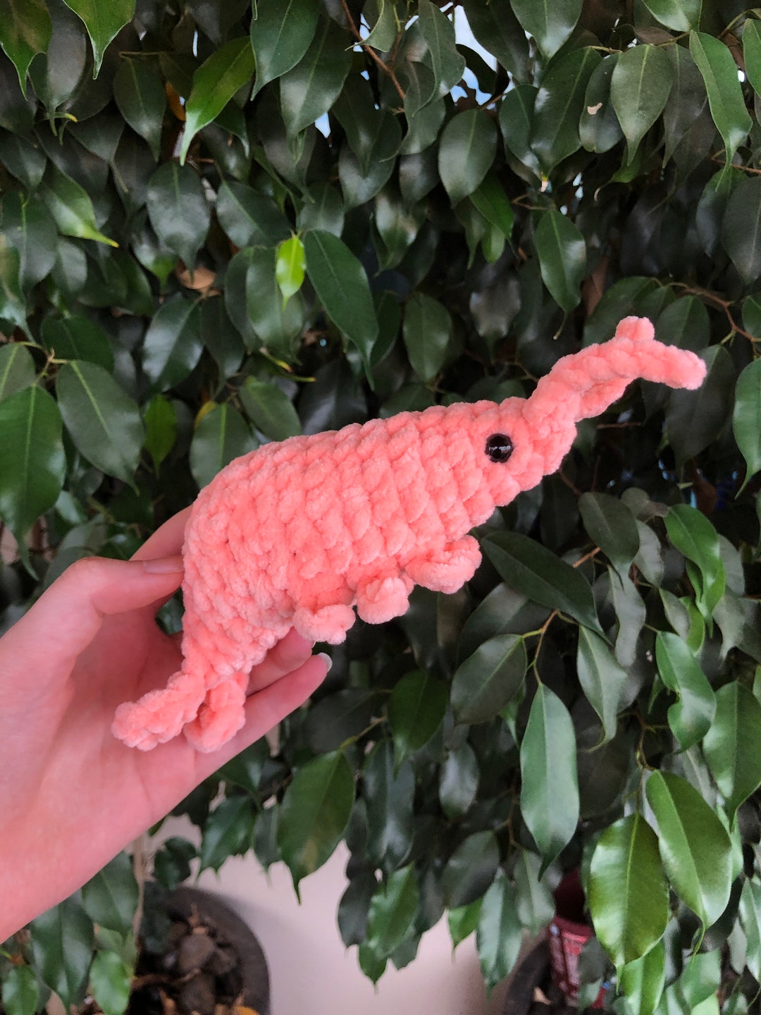 MADE TO ORDER Handmade Shrimp / Prawn Plushie - Etsy