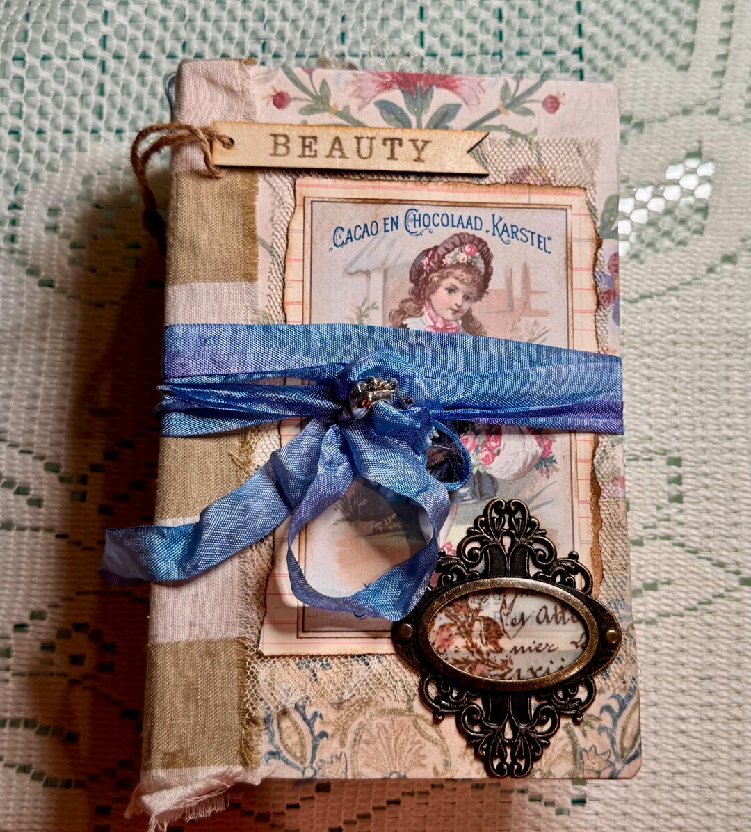 Vintage Style Tag Journal - Etsy