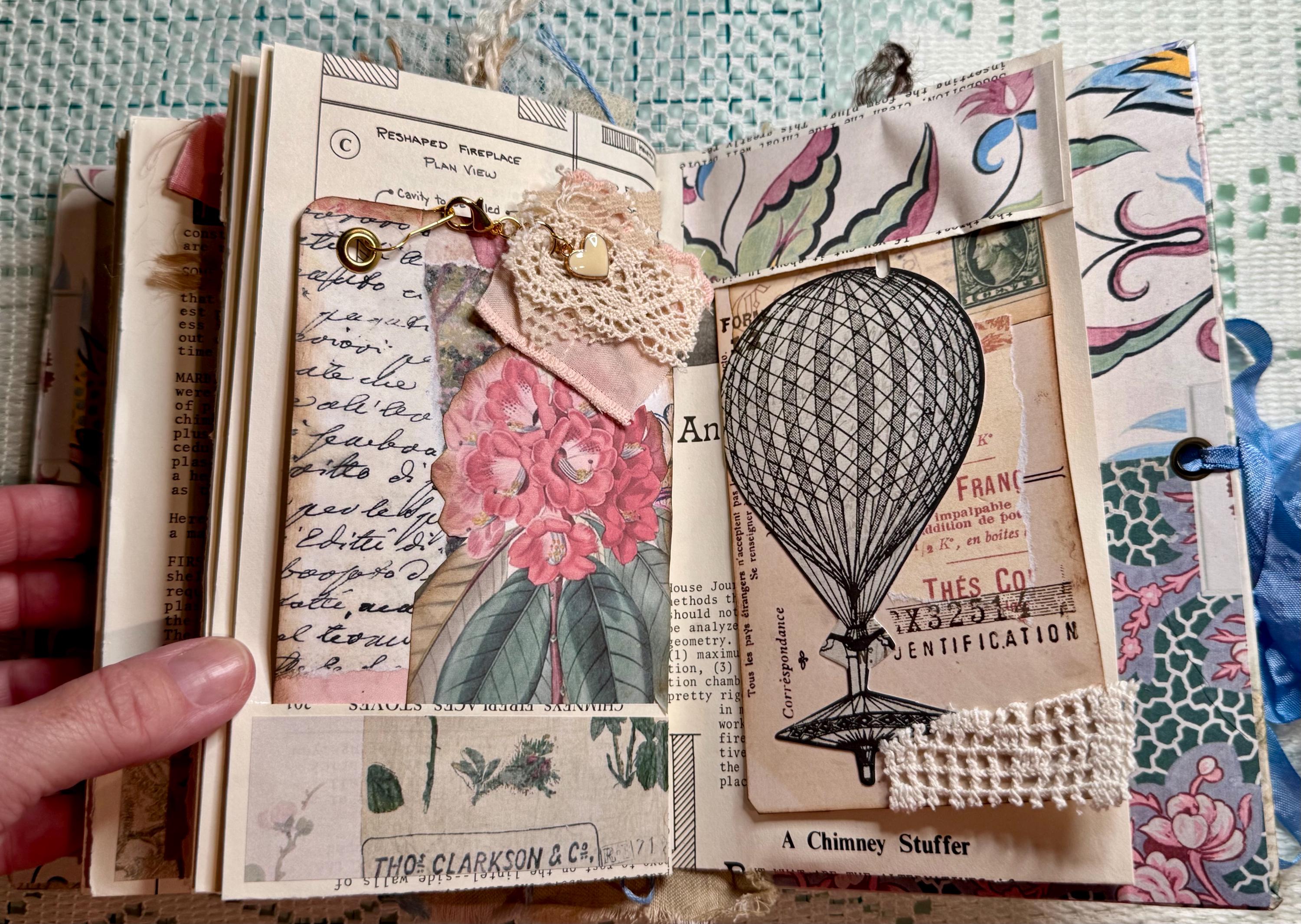 Vintage Style Tag Journal - Etsy