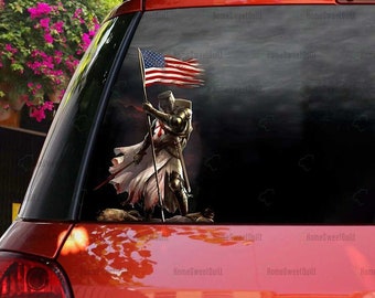 Templar Knight Decal - Etsy