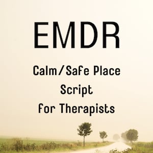 EMDR Resource Calm Safe Place Script - Etsy