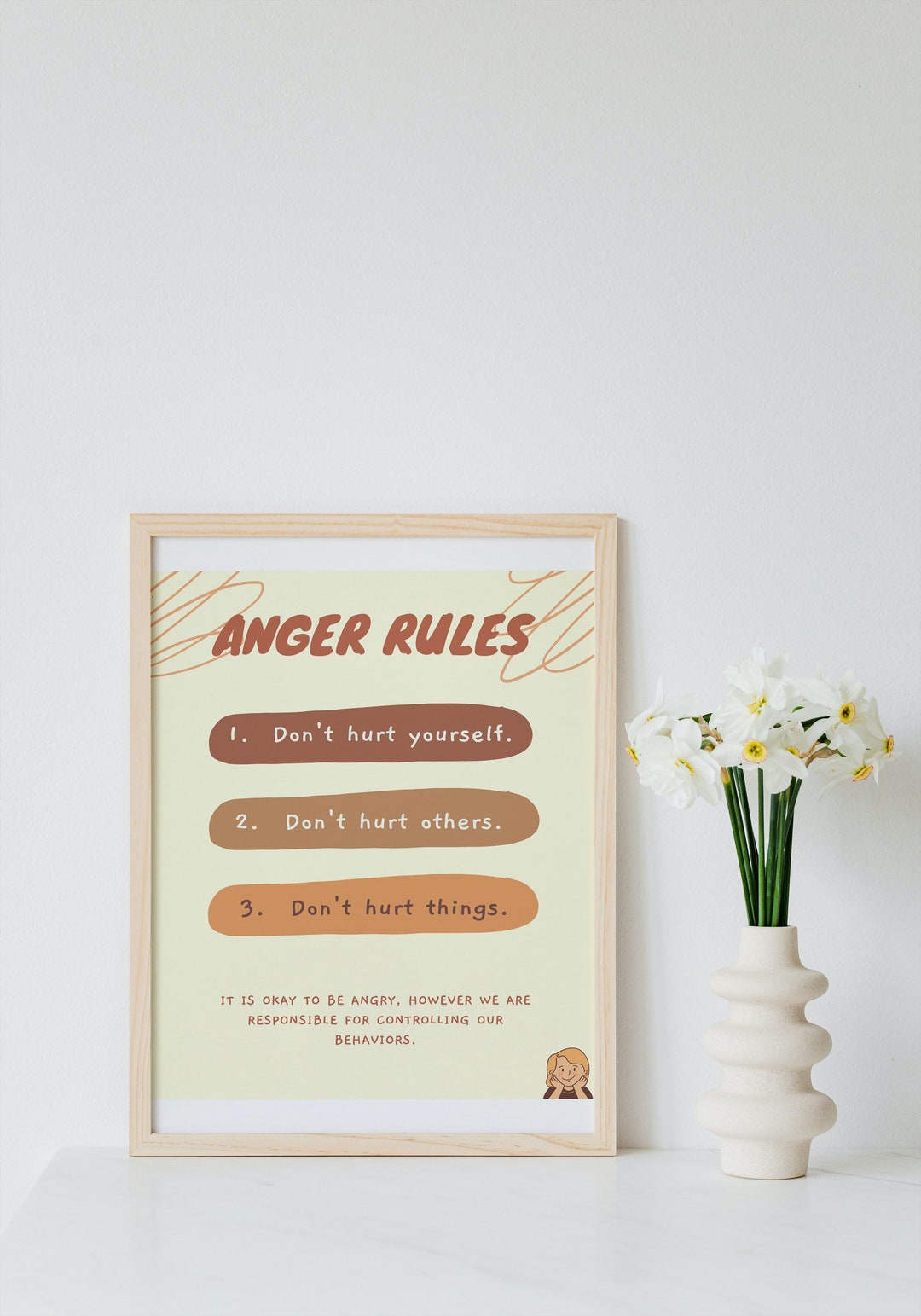 Anger Management Resource Bundle Child Therapy Counseling Printable ...