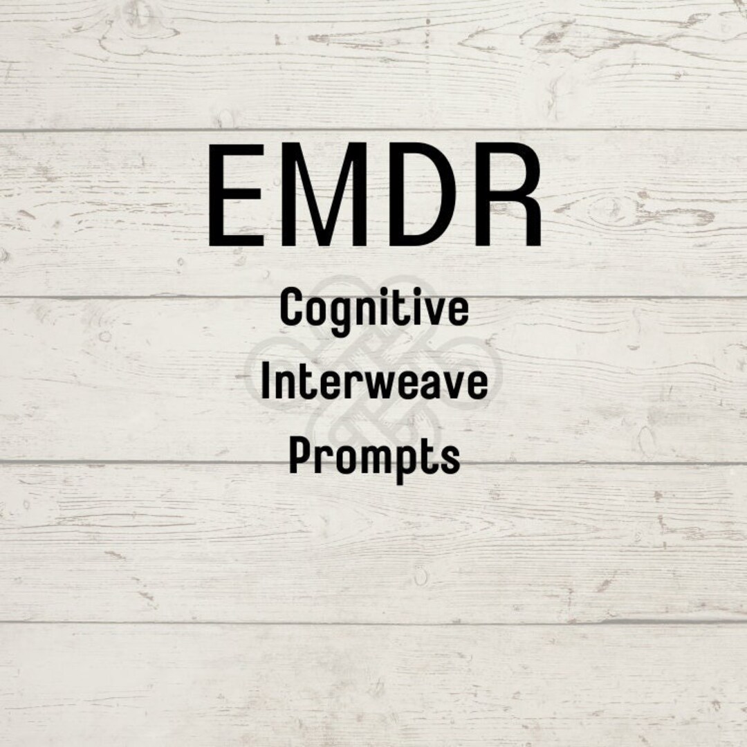 EMDR Cognitive Interweave Prompts - Intervention for Therapists. - Etsy