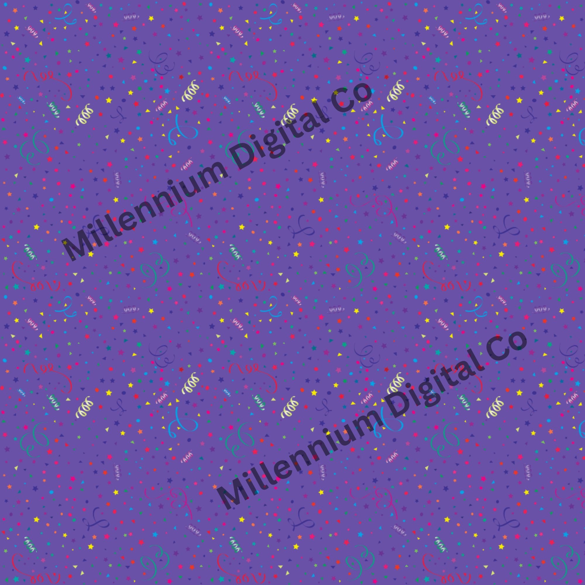 Unique Confetti Digital Paper Patterns Digital Scrapbook - Etsy