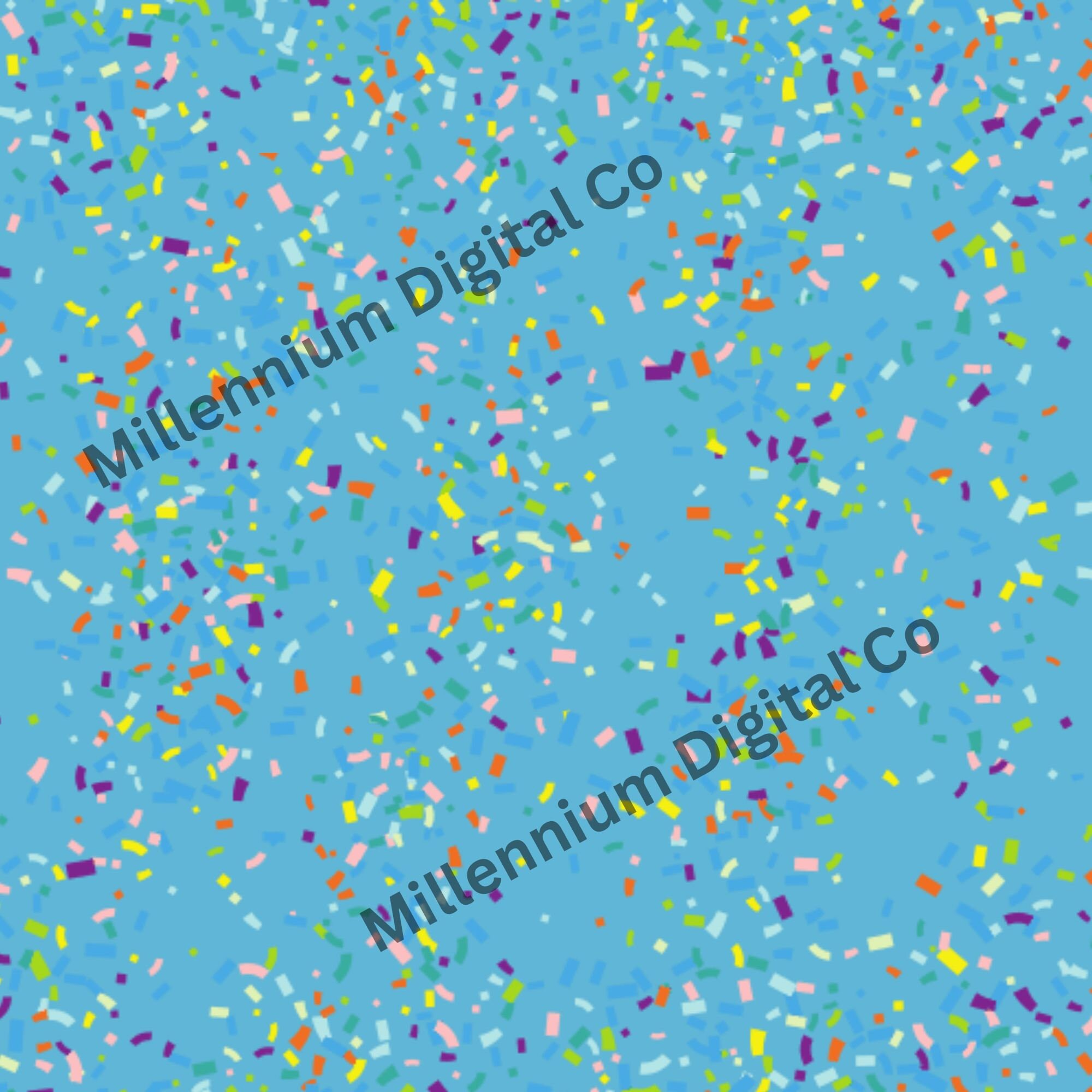 Unique Confetti Digital Paper Patterns Digital Scrapbook - Etsy